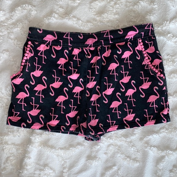OshKosh B'gosh | Bottoms | Oshkosh Black Flamingo Shorts | Poshmark